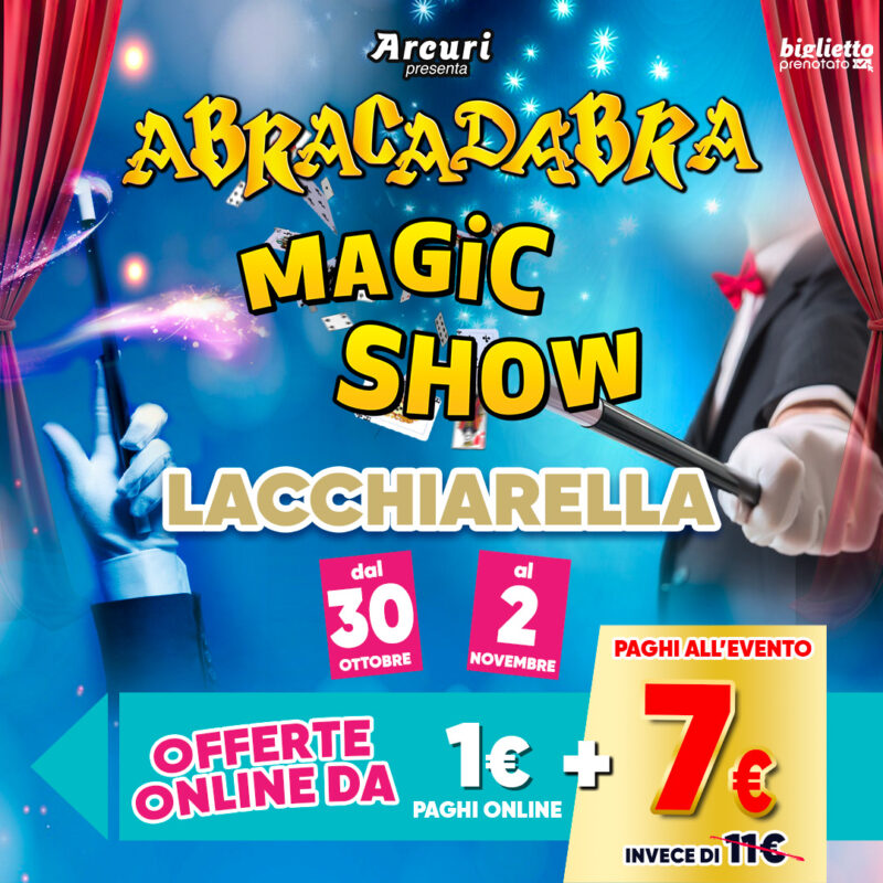 Abracadabra Magic Show a Lacchiarella | Offerte online da 8€